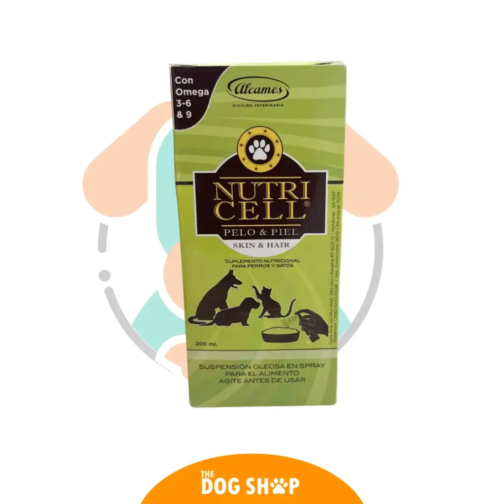 NUTRICELL PIEL Y PELO EN SPRAY | THE DOG SHOP HN